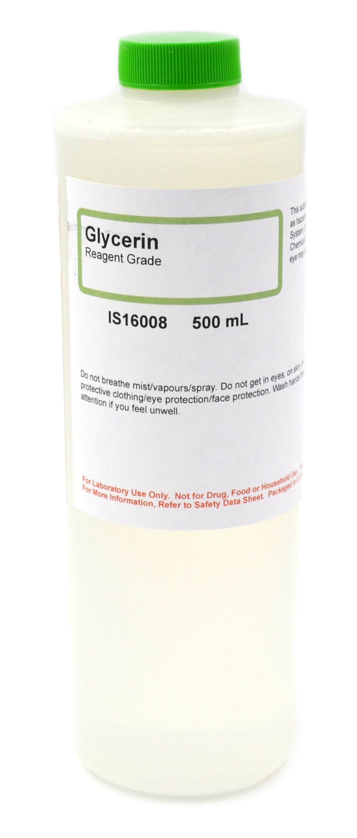 Glycerin Reagent, 500mL - The Curated Chemical Collection — hBARSCI