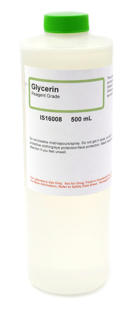 Glycerin Reagent, 500mL - The Curated Chemical Collection — hBARSCI