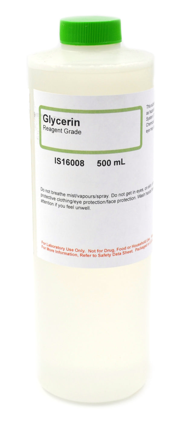 Glycerin Reagent, 500mL - The Curated Chemical Collection — hBARSCI