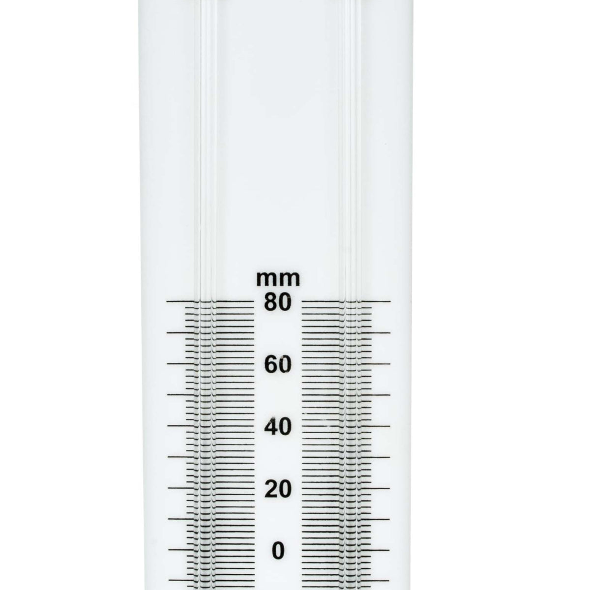 Glass Manometer - Mounted on Back Plate, Printed 80-0-80 Scale — hBARSCI