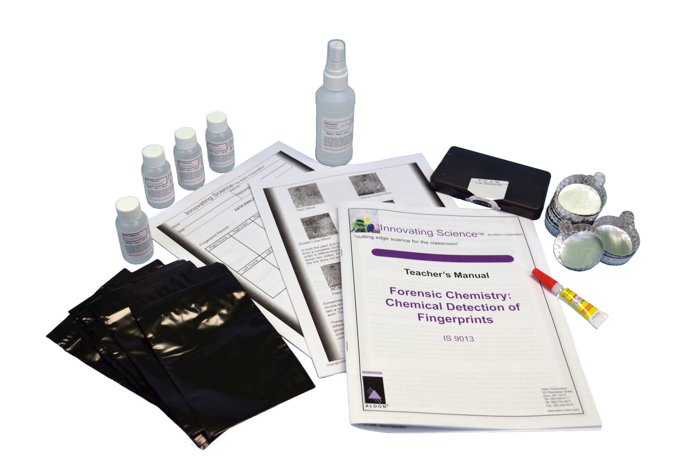 Forensic Chemistry of Chemical Detection of Fingerprints Kit — hBARSCI