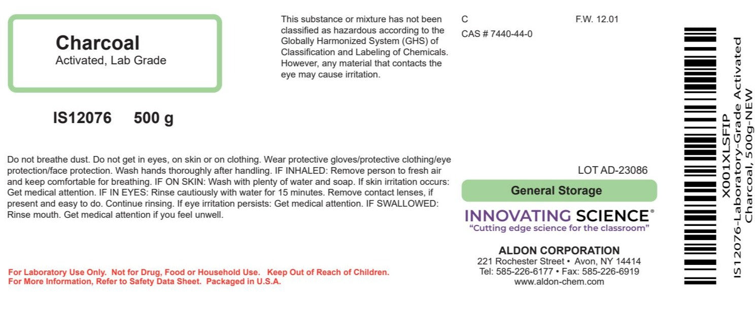 Activated Charcoal, 500g - Lab-Grade - The Curated Chemical Collection ...