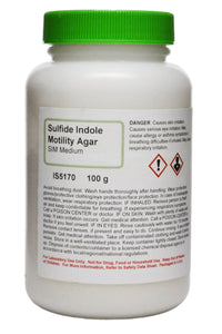 Sulfide Indole Motility (SIM) Agar Powder, 100g – Selective and Differ ...