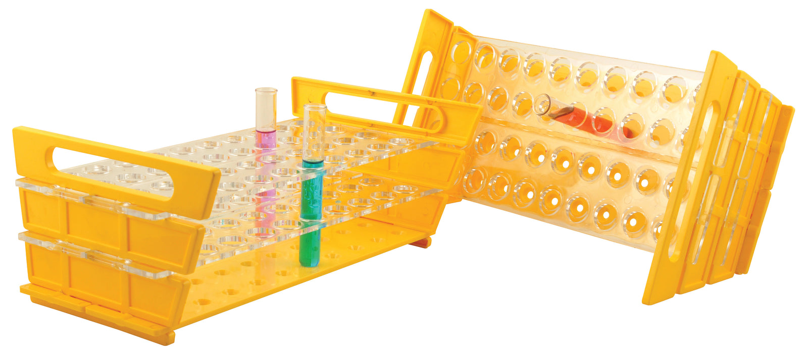 Test Tube Slant Rack - Holds 36 x 25mm Diameter Tubes at 5° or 20° Sla ...