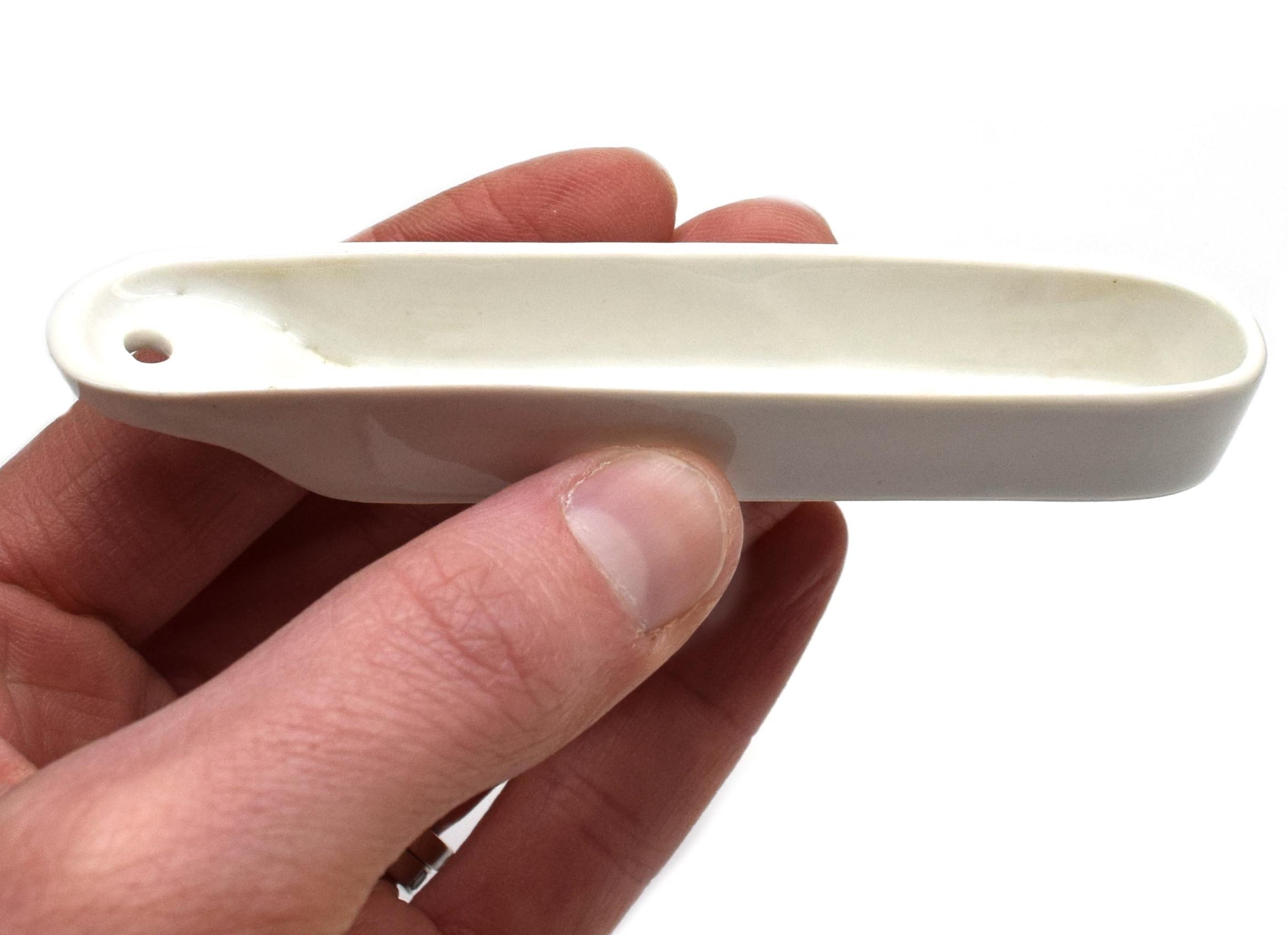 Porcelain Combustion Boat with Handle (Pack of 10), 3"x1/2" Interior ...