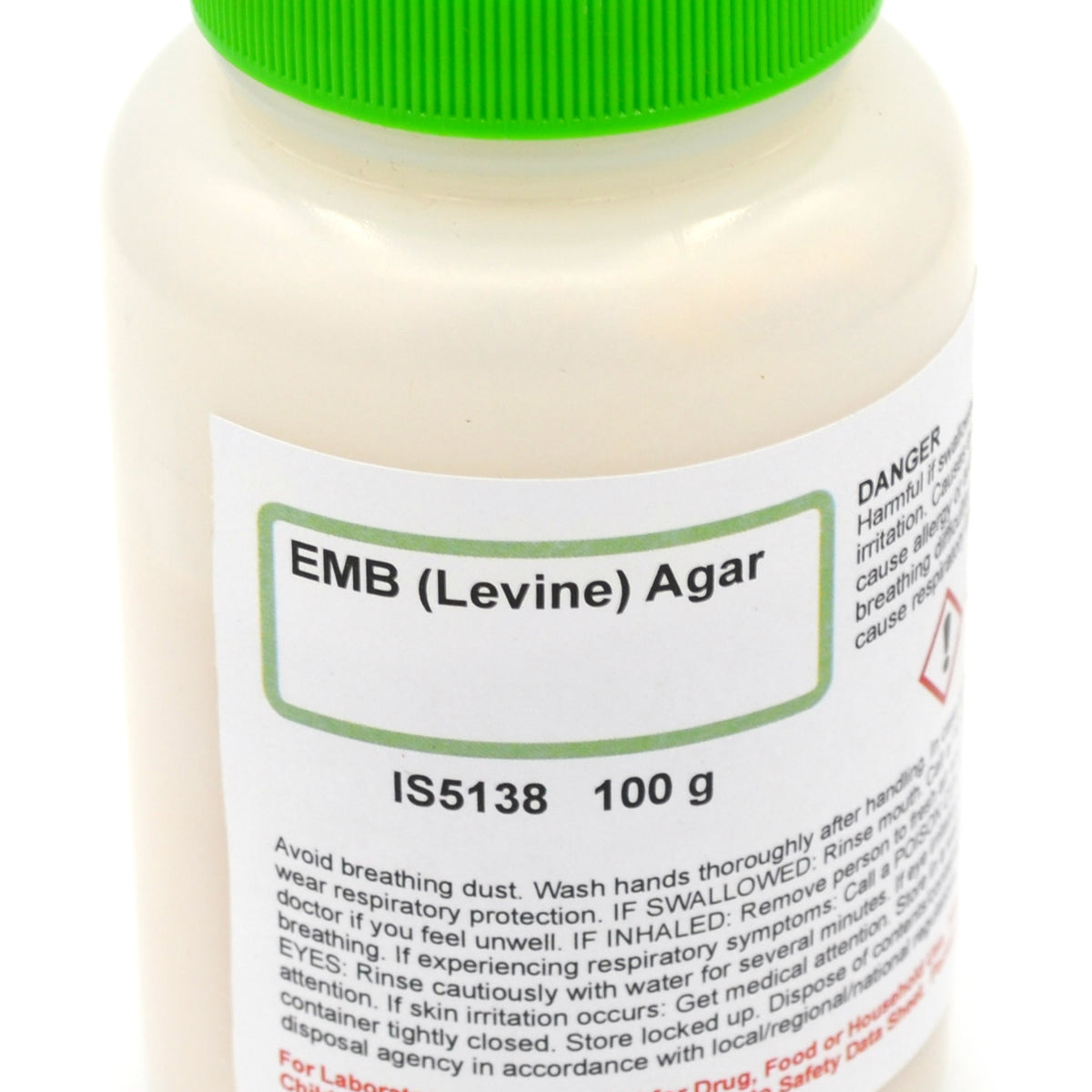 EMB (Levine) Agar Powder, 100g – Selective and Differentiating Growth ...