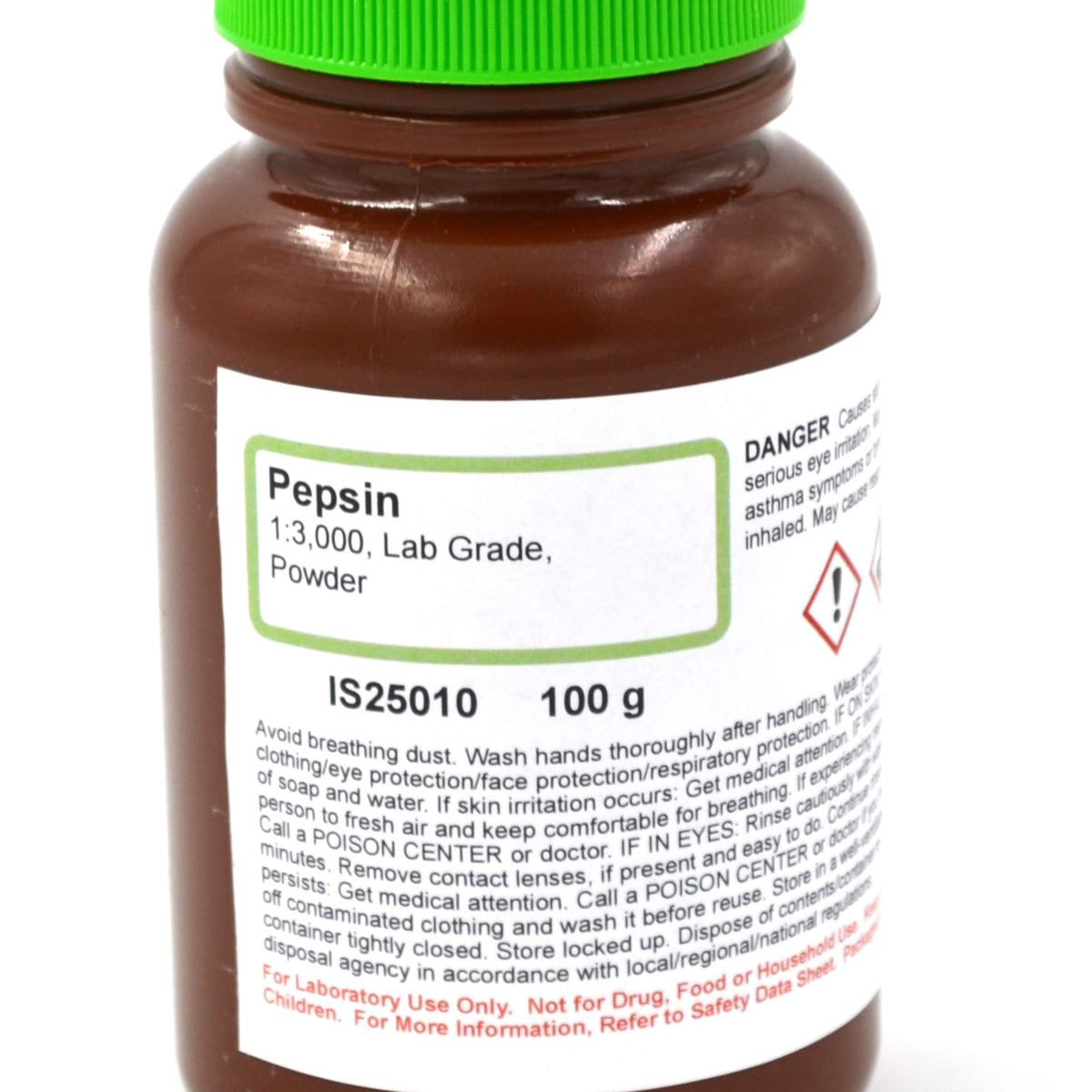Lab-Grade Pepsin Powder, 100g (3000:1) — hBARSCI