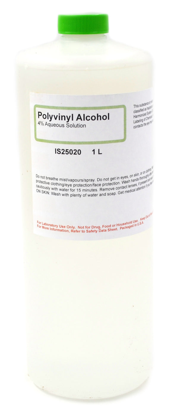 4% Polyvinyl Alcohol Solution, 1000mL - The Curated Chemical Collectio ...