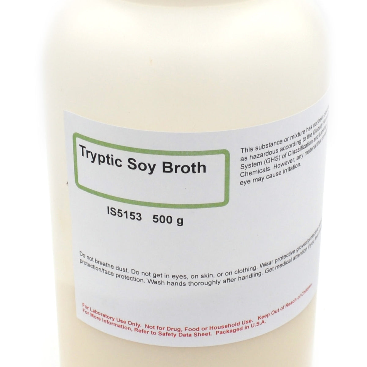 Tryptic Soy Broth (TSB) Powder, 500g – Selective Growth Medium - Innov ...