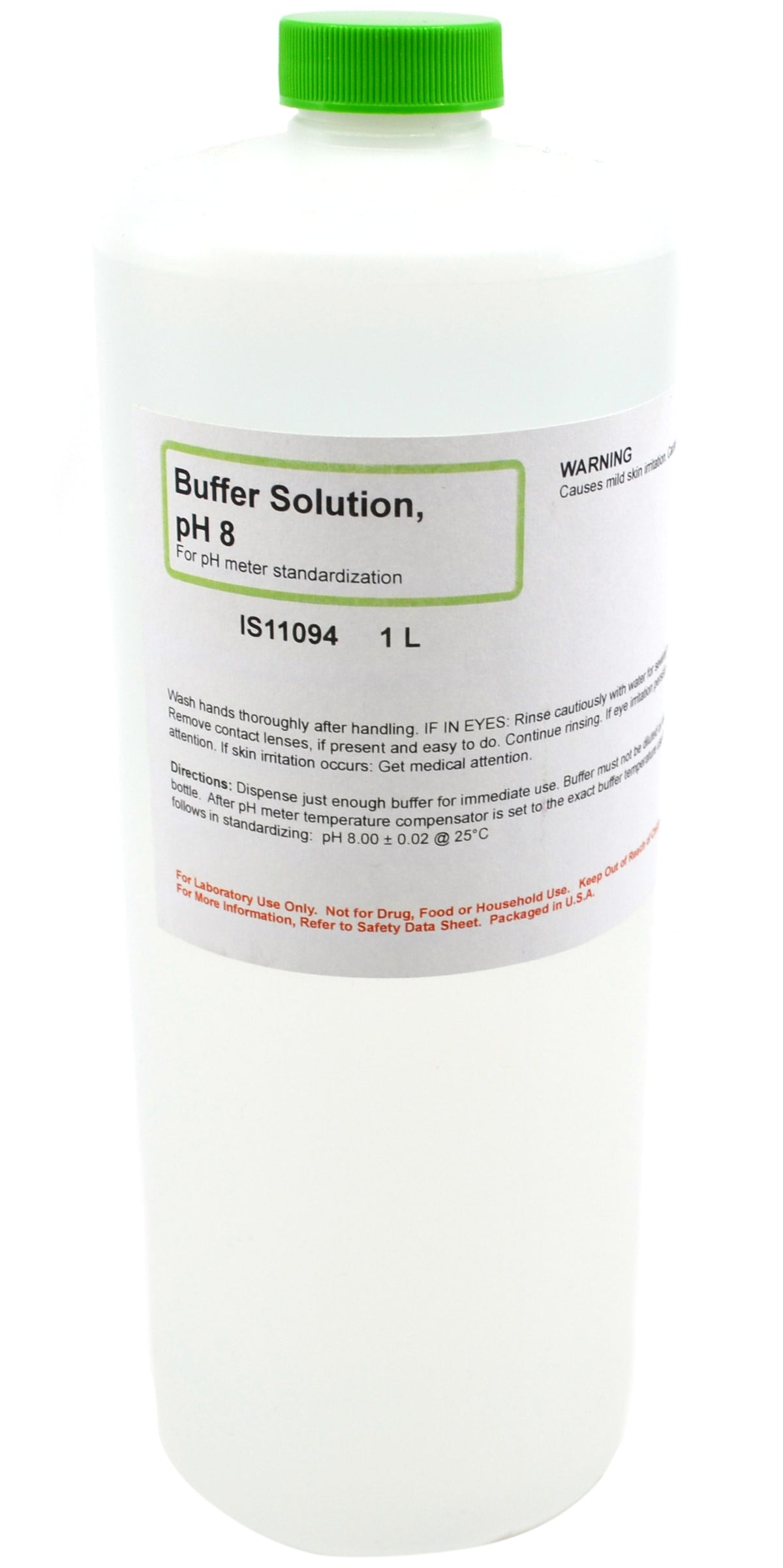 8.00 pH Standard Buffer Solution, 1L — hBARSCI