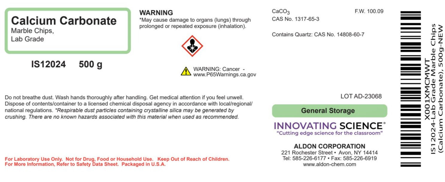 Calcium Carbonate, 500g - Lab-Grade - The Curated Chemical Collection ...