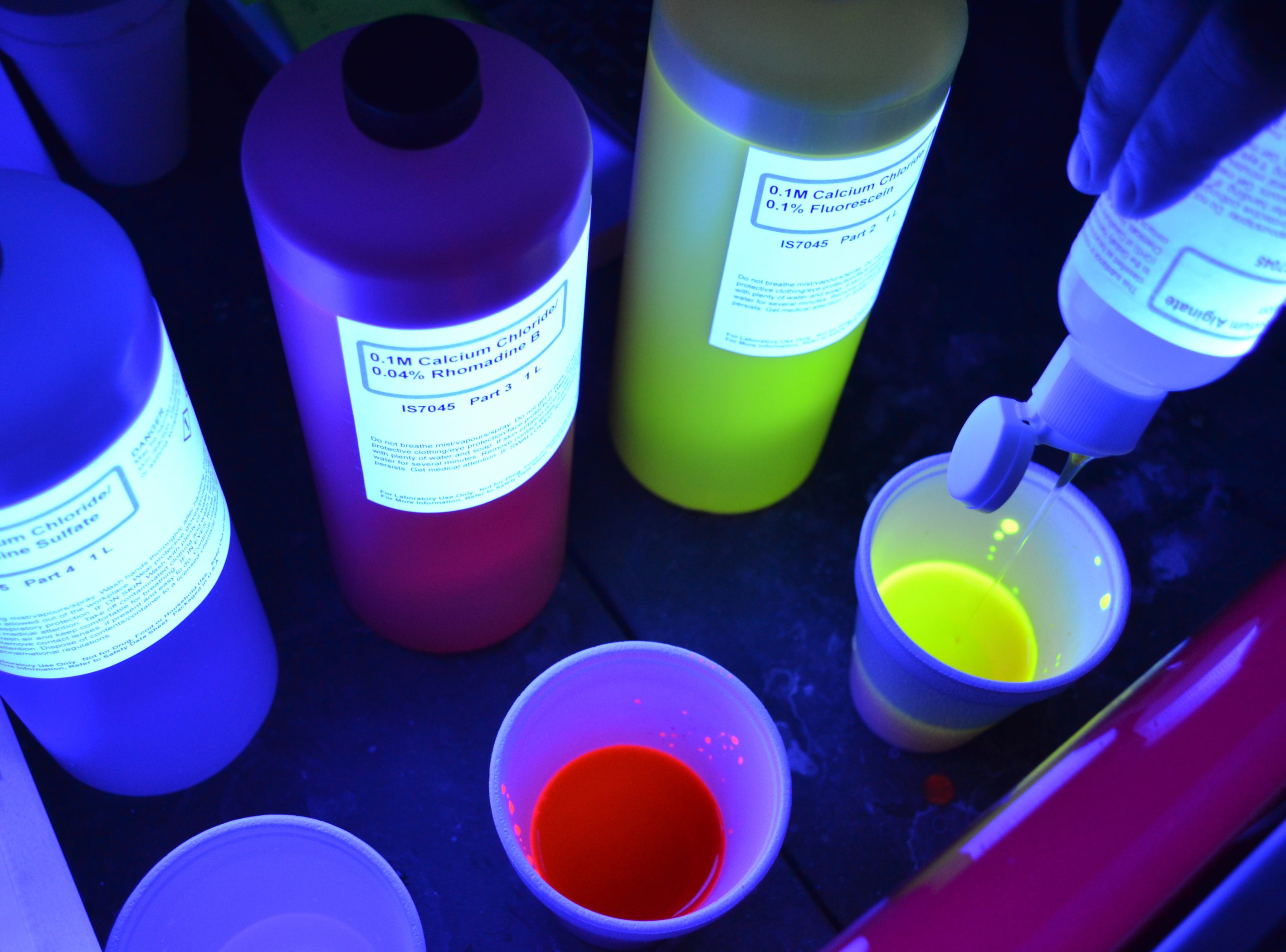 Innovating Science: Polymers Kit - Making Flourescent Worms — hBARSCI