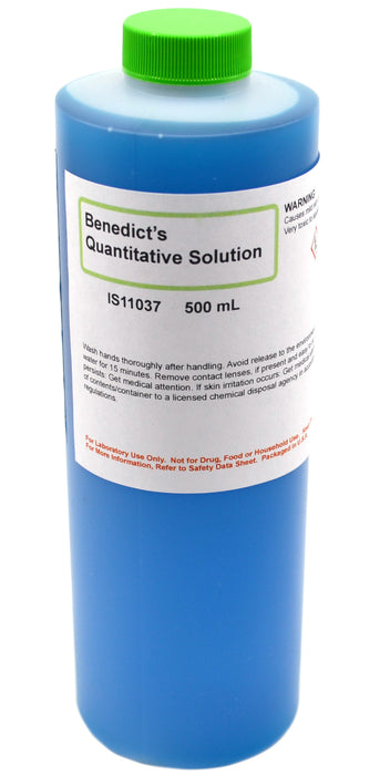 Quantitative Benedict's Solution, 500mL - The Curated Chemical Collect ...