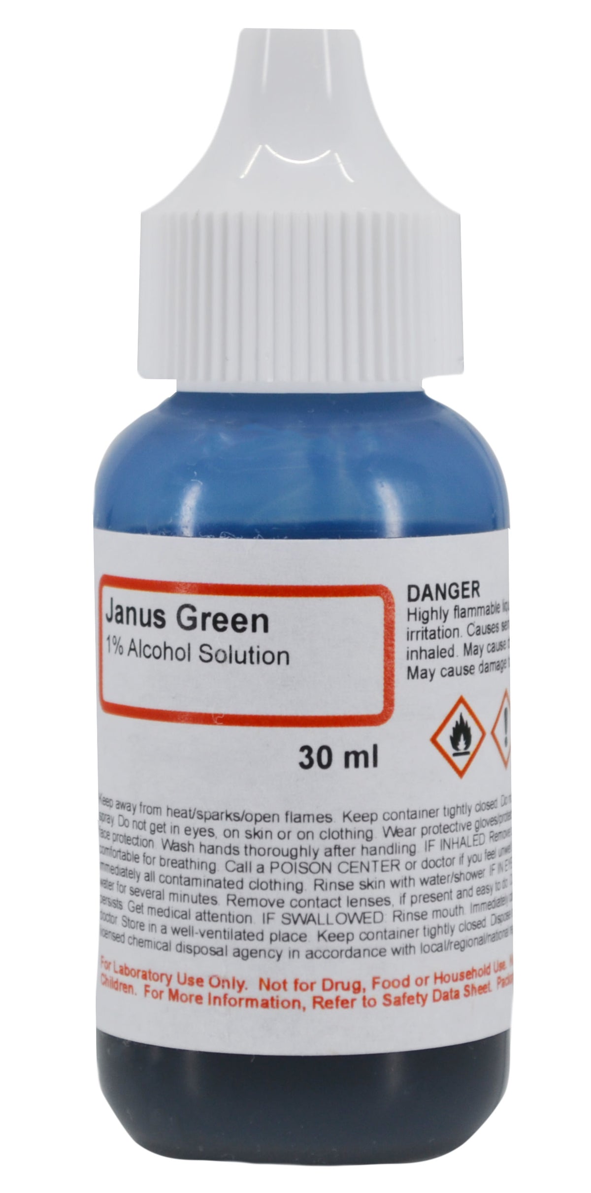 Janus Green, 1% Alcohol Solution, 30mL — hBARSCI