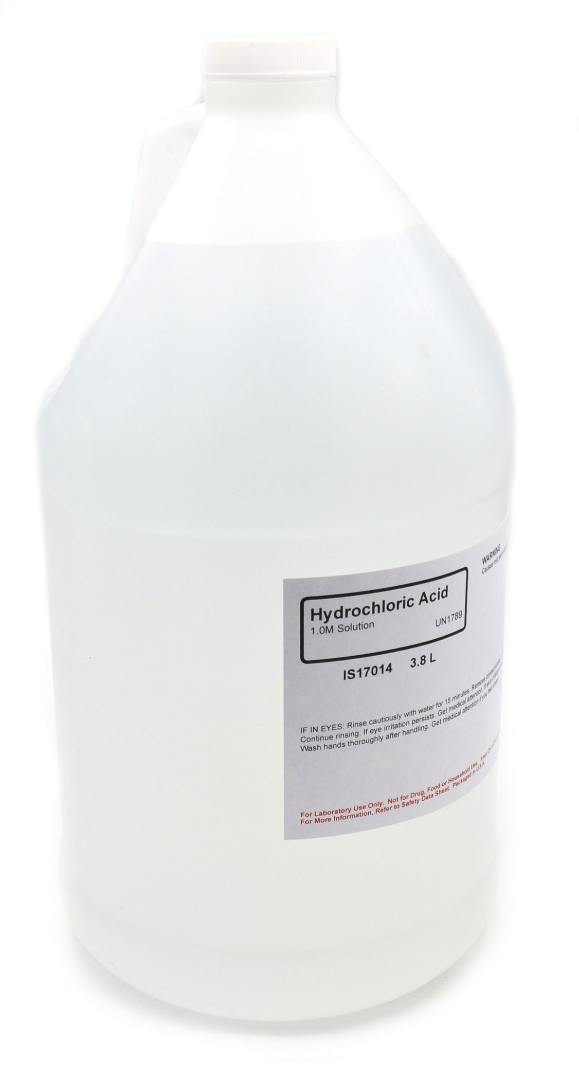 Hydrochloric Acid Solution, 1.0M, 3.8L — hBARSCI