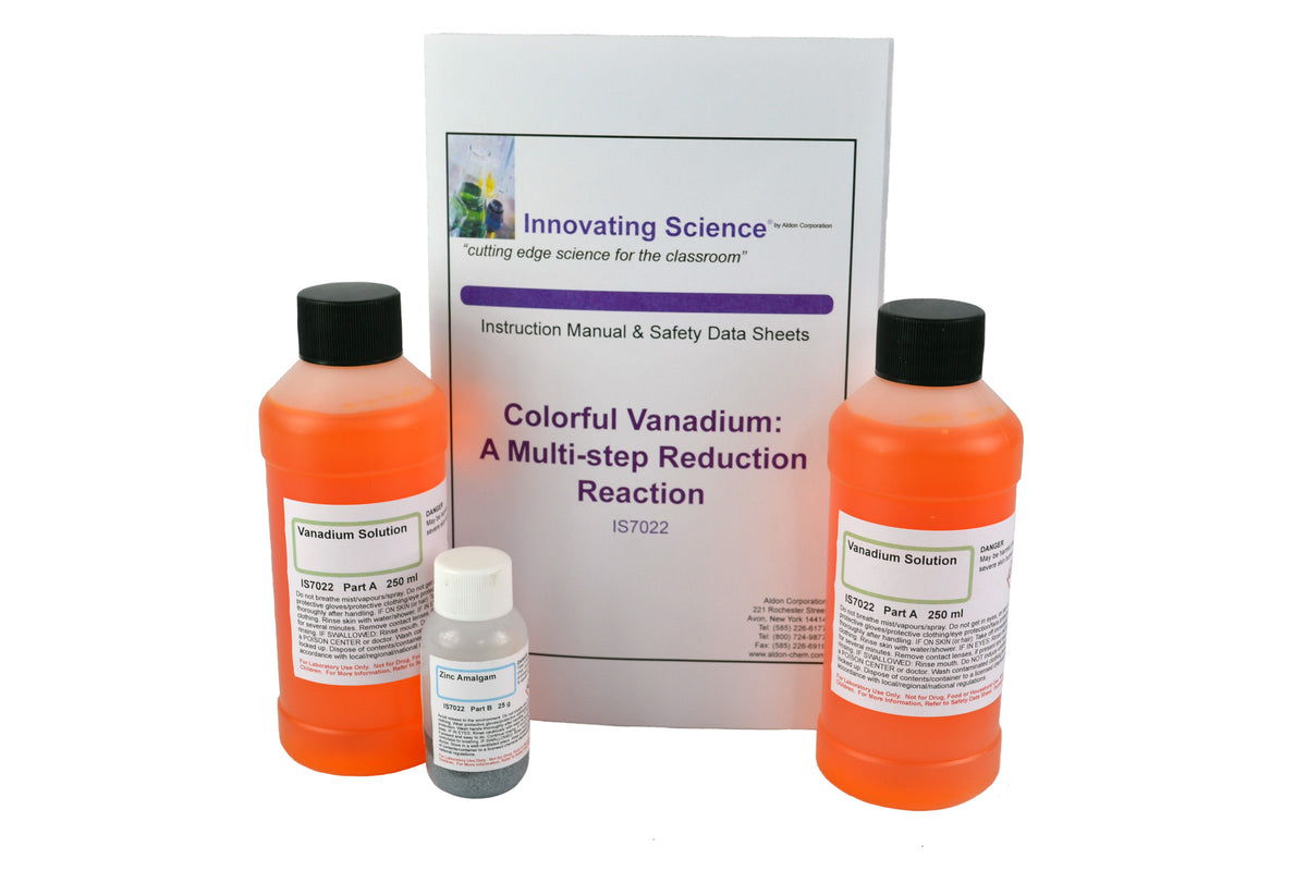 Innovating Science Colorful Vanadium - A Multi-step Reduction Reaction ...