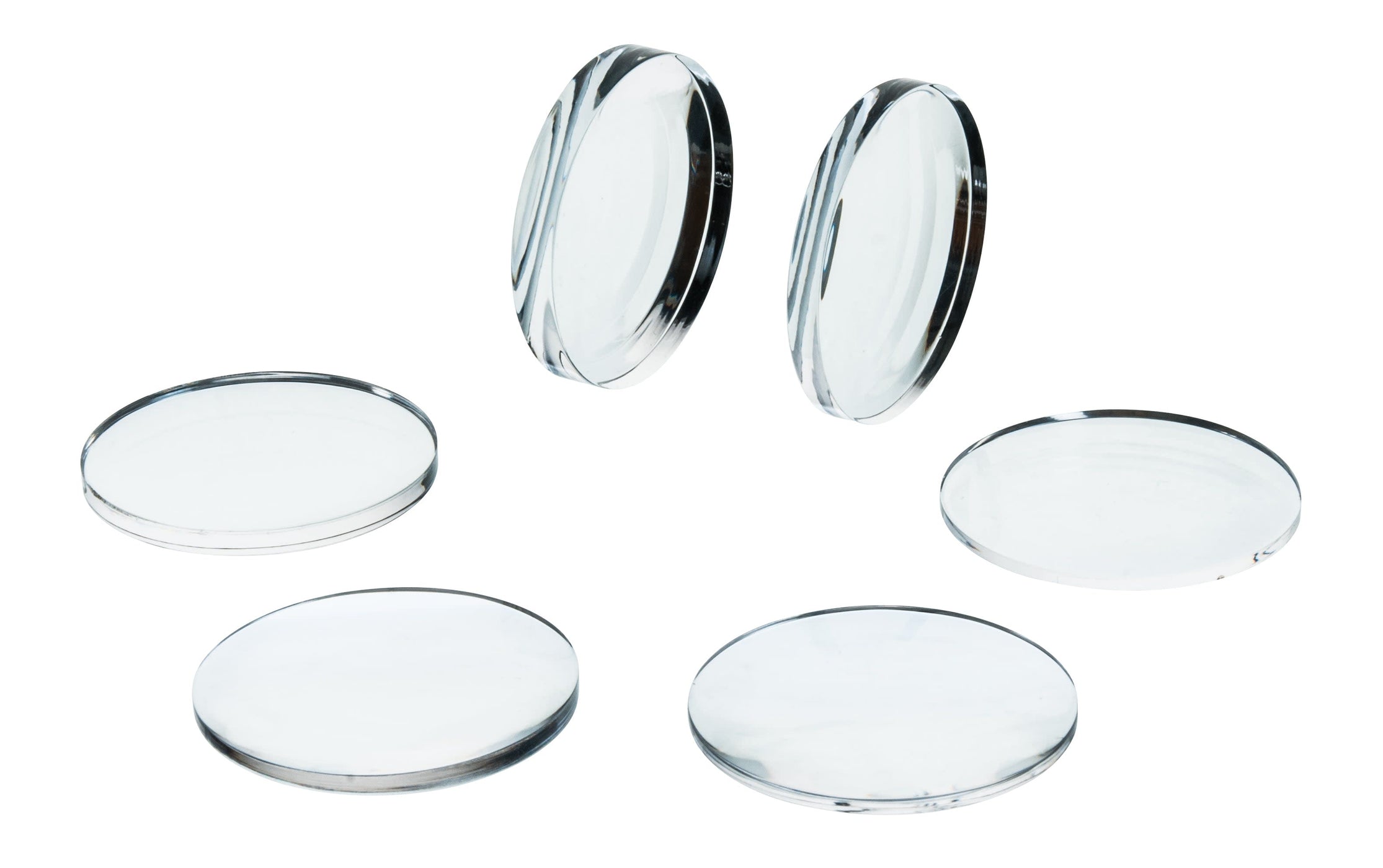6pc Acrylic Lens Set - 2" (50mm) Diameter — hBARSCI