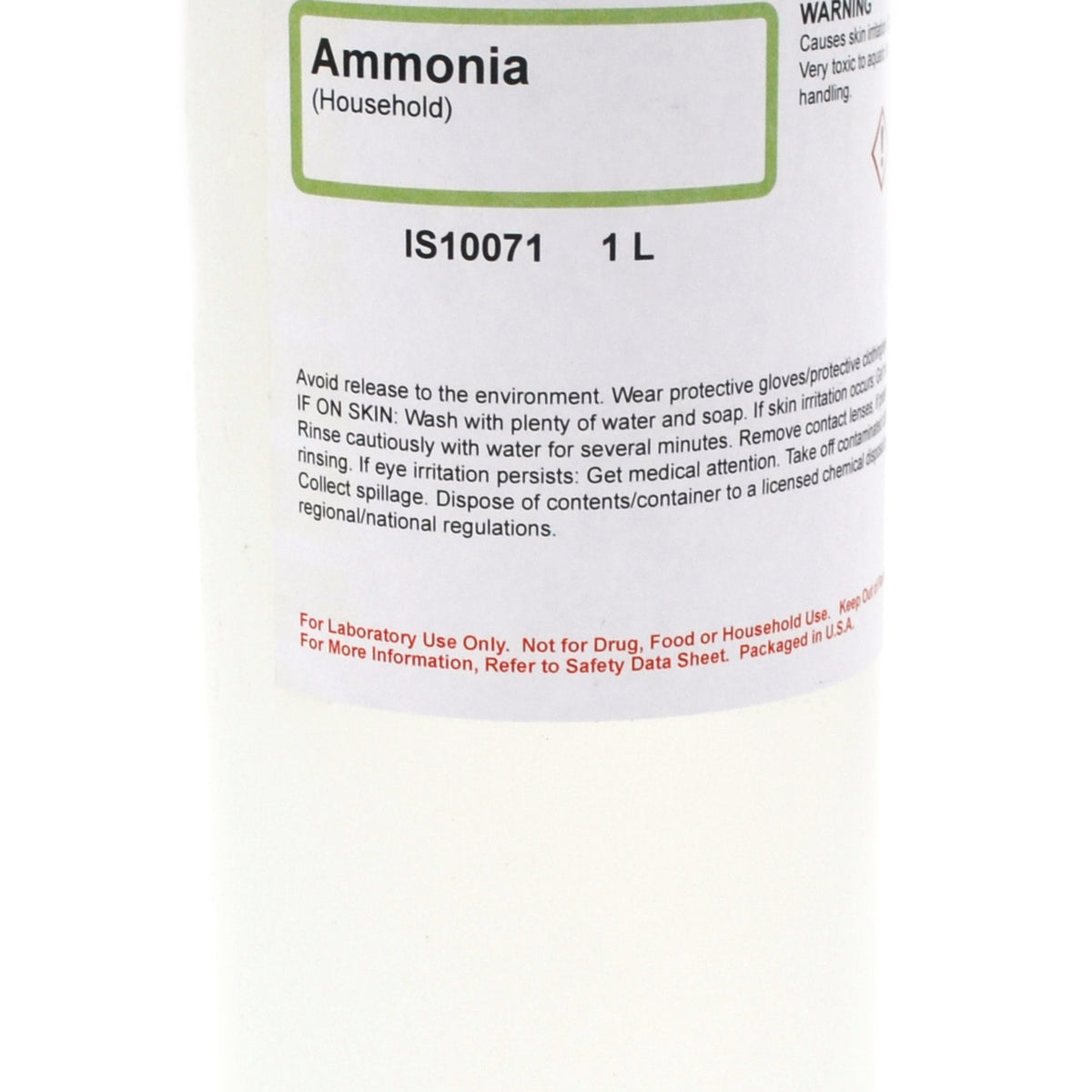 Ammonia, 1000mL - The Curated Chemical Collection — hBARSCI
