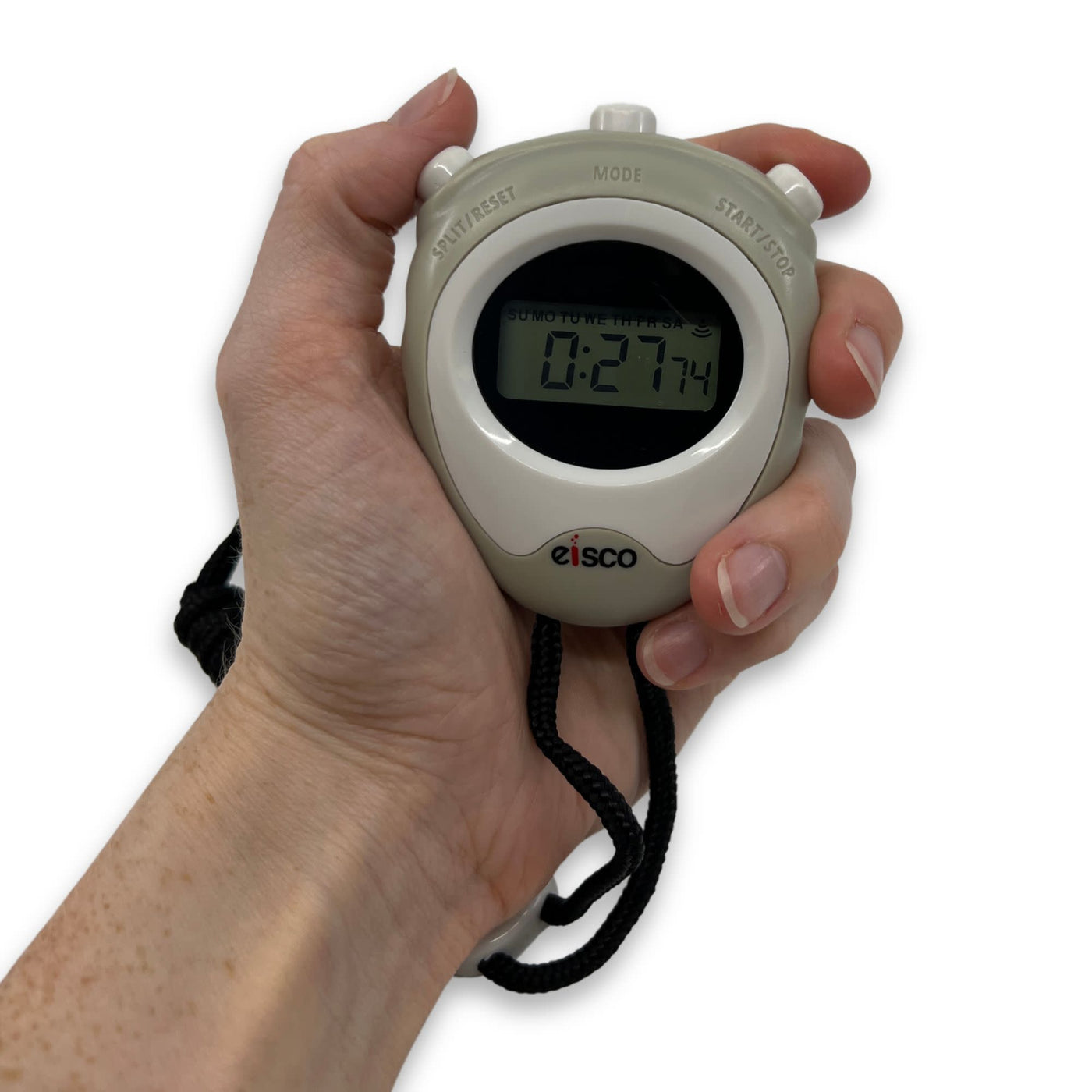 Eisco Labs - Digital Stopwatch with Quartz Timer, 1/100th Second Preci ...