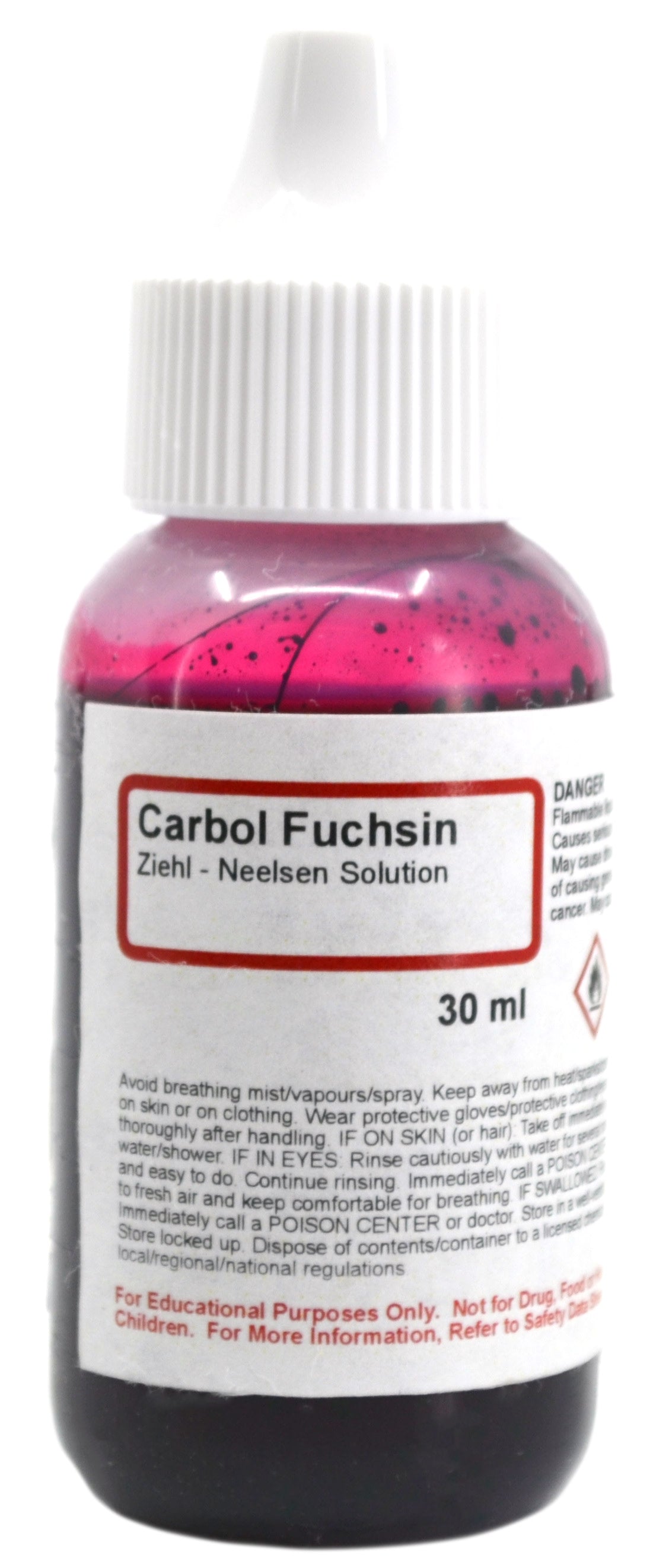Carbol Fuchsin (Ziehl Neelsen) Solution, 30mL - The Curated Chemical C ...