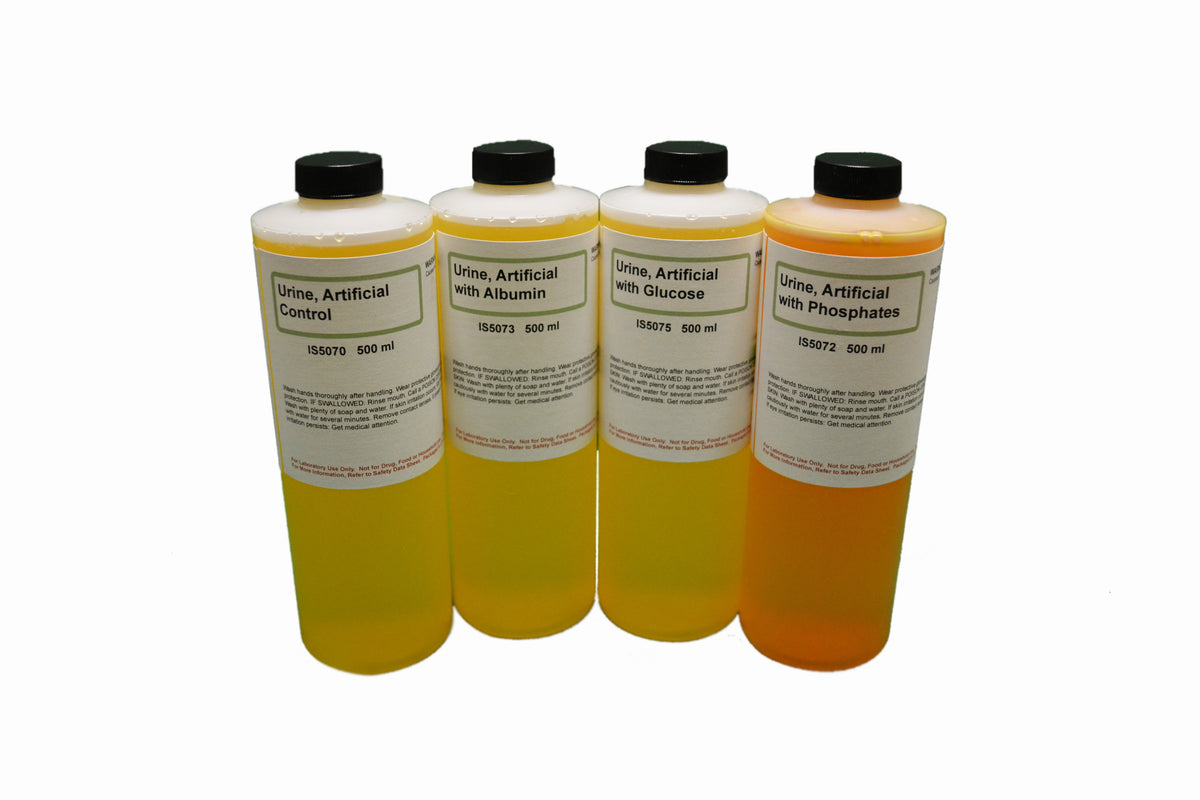 Simulated Urine Set of 4 - 500mL — hBARSCI