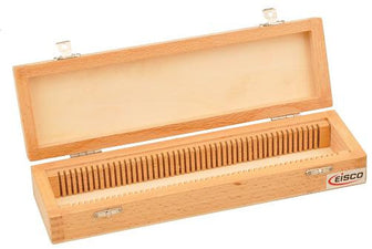 Slide Box Wooden for 100 slides for Geological slides — hBARSCI