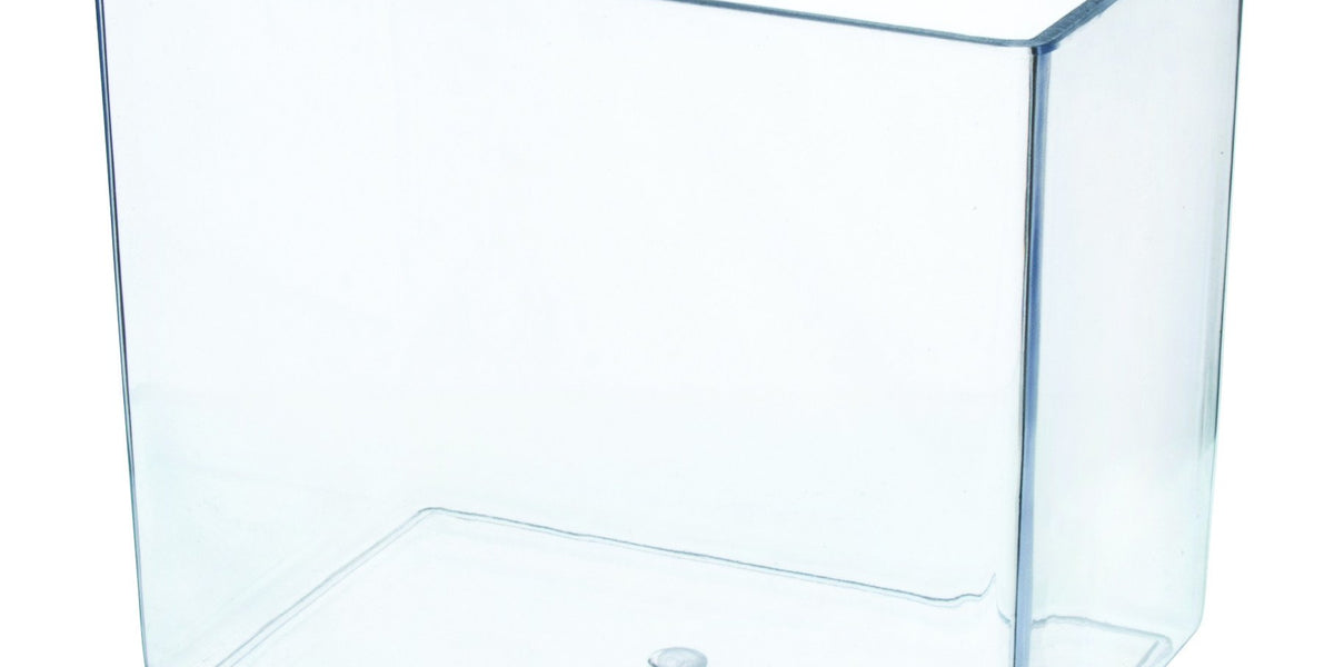 Aquarium Tank-Small - Molded Plastic-.75 Gallon Capacity - 7"x6"x4.25 ...