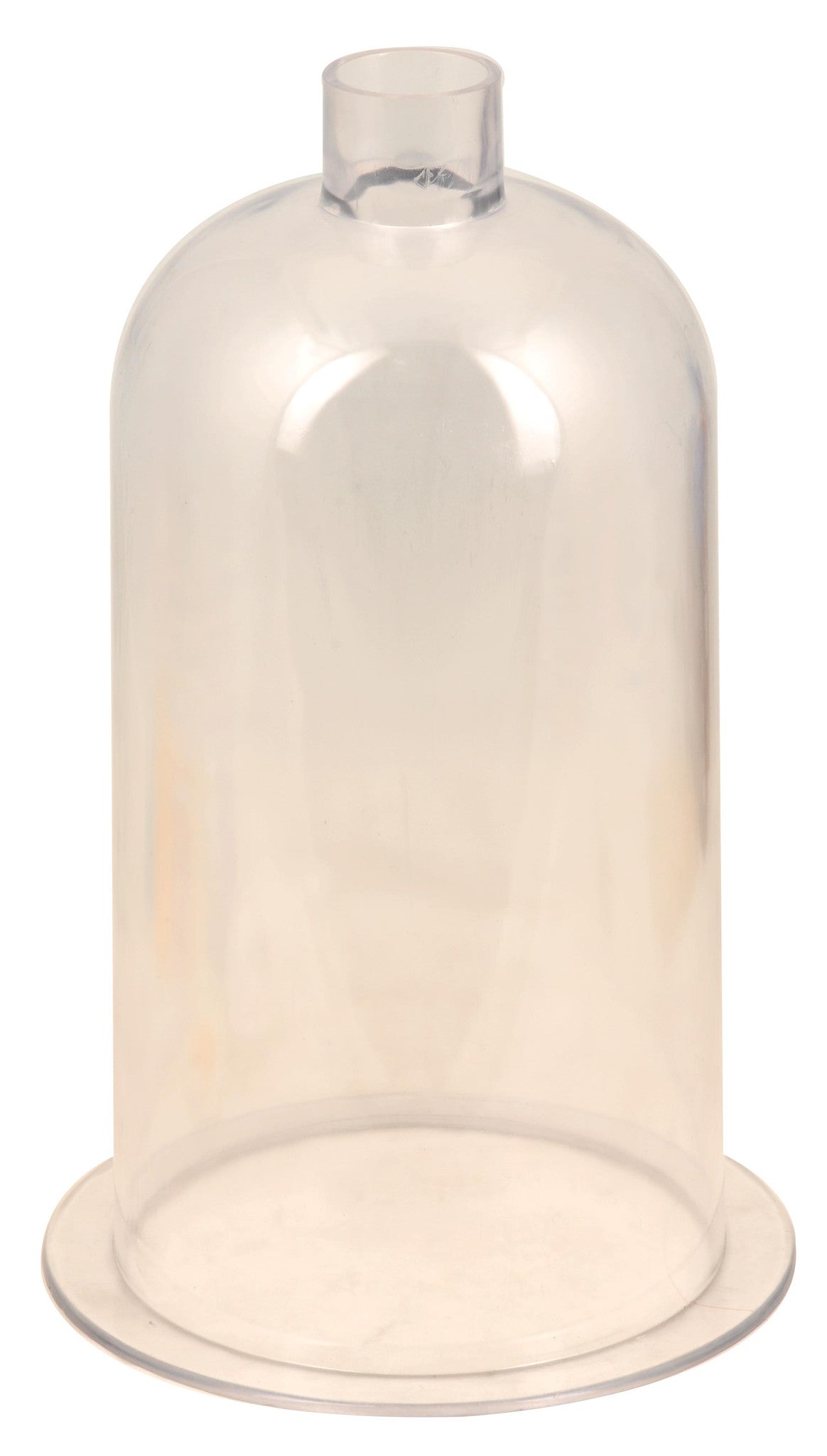 Bell Jar, Acrylic transparent clear with stopper, size 20x10cm. — hBARSCI