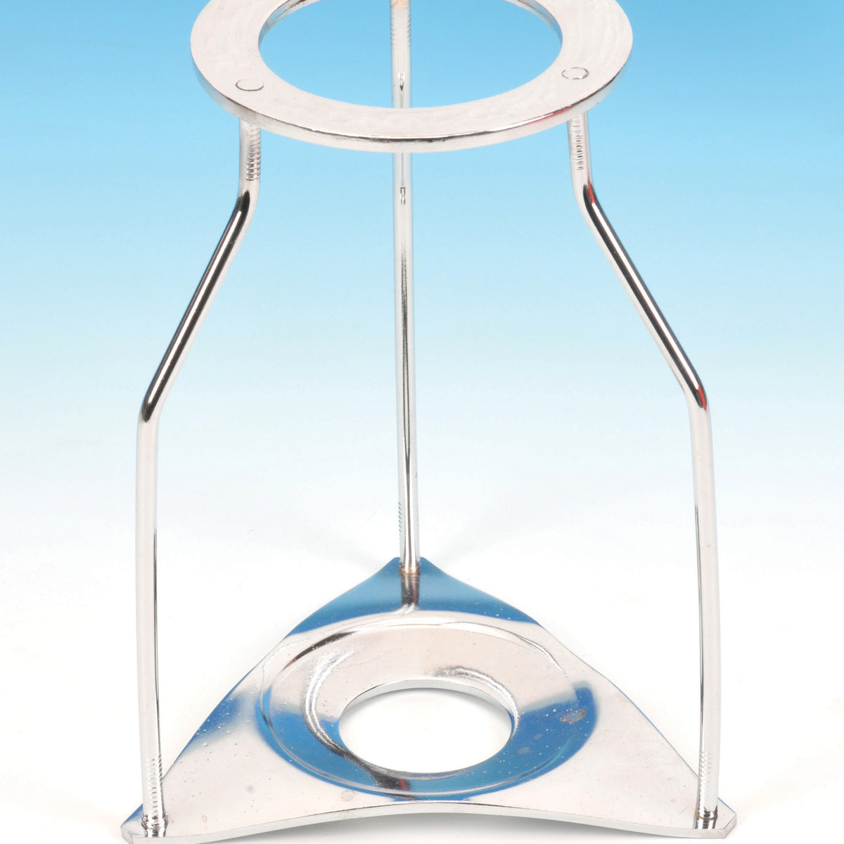 Stainless Steel Lab Tripod, 7" Tall, 2.5" Inner Diameter — hBARSCI