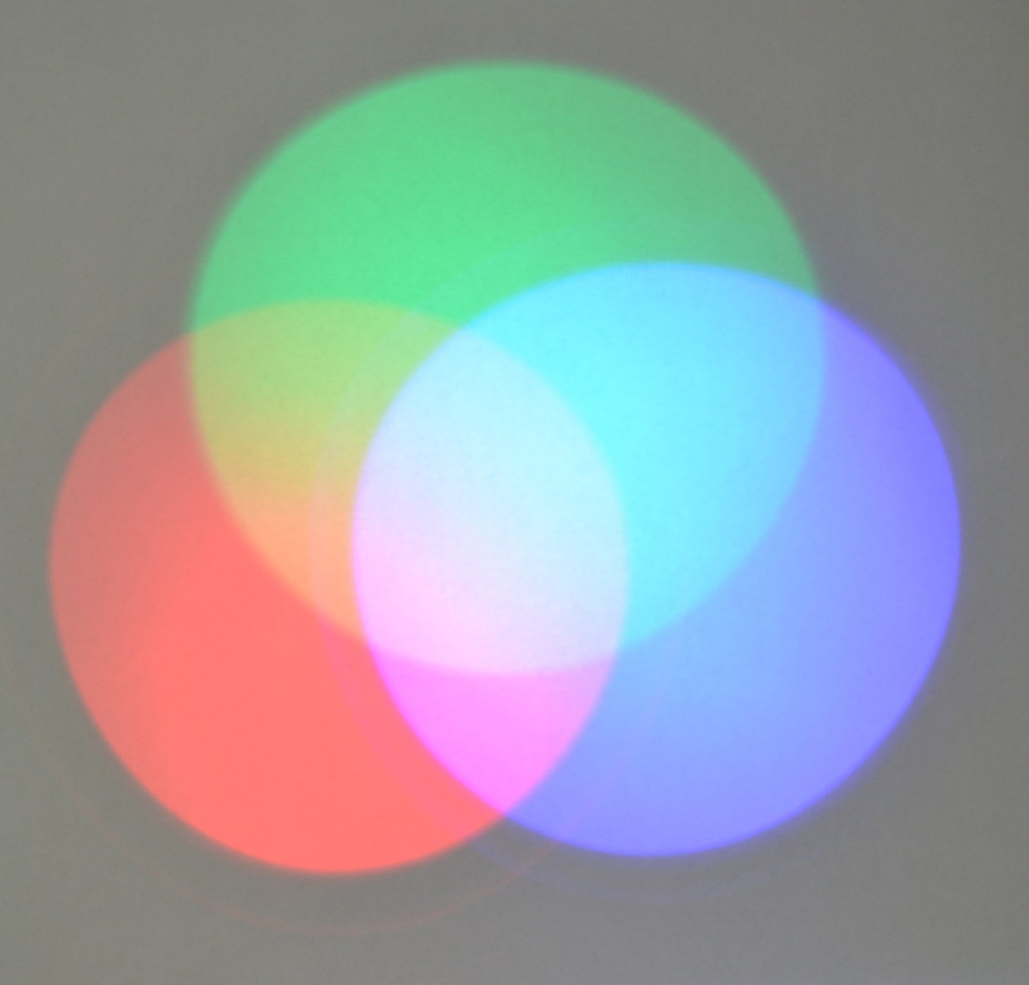 Eisco Labs Color Mixing apparatus - 3 LED Lamps that project Red, Blue ...