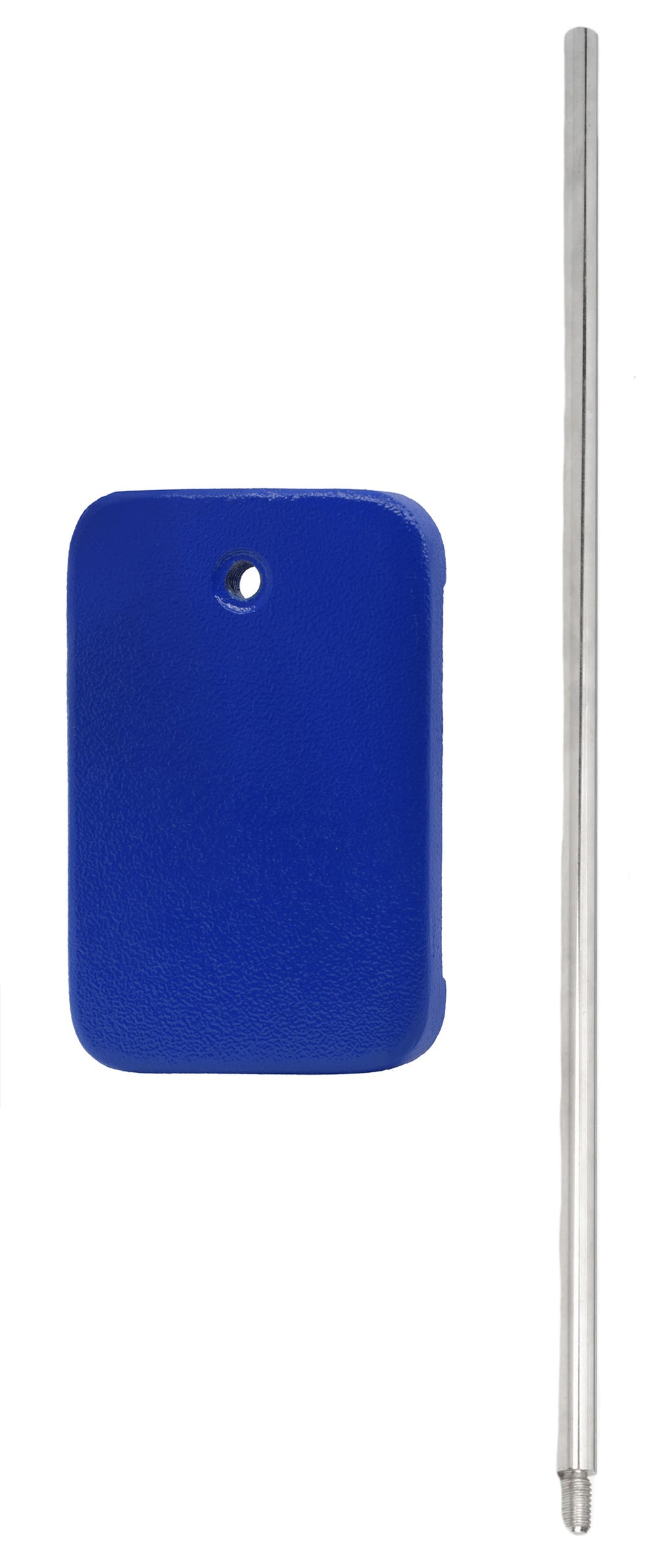 Rectangular Retort Base & Rod Set - 9"x6" Base, 23.6" Rod - Cast Iron ...