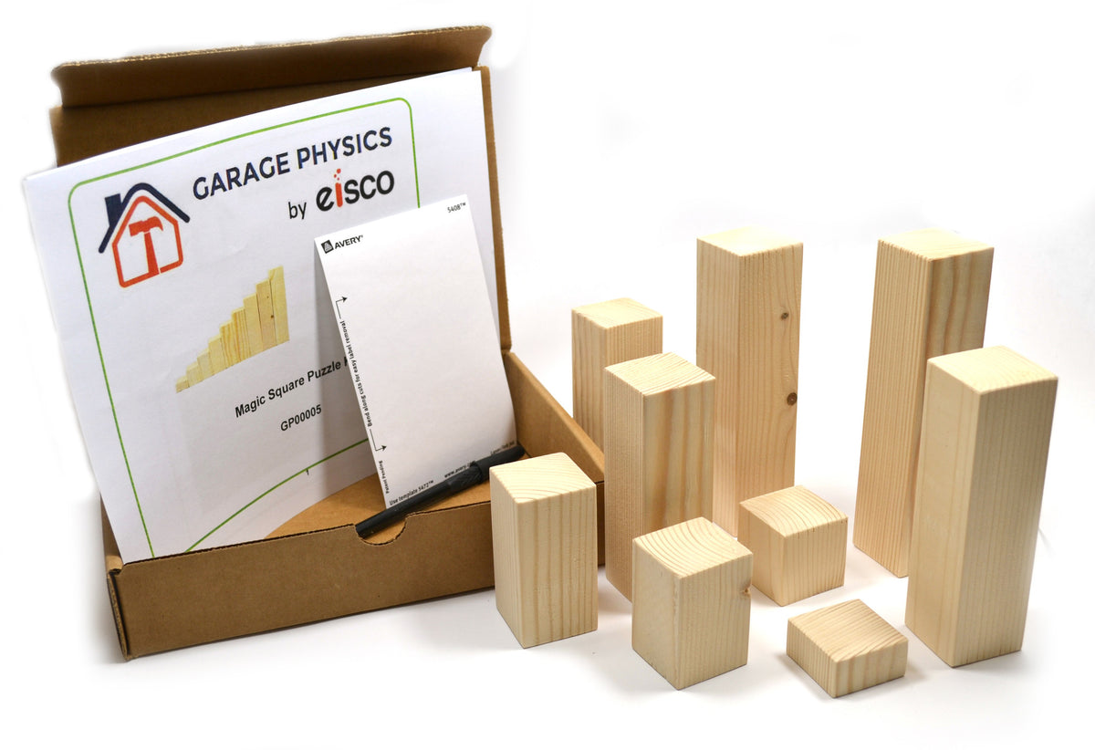 9 Piece Block Puzzle Kit - Wooden — hBARSCI