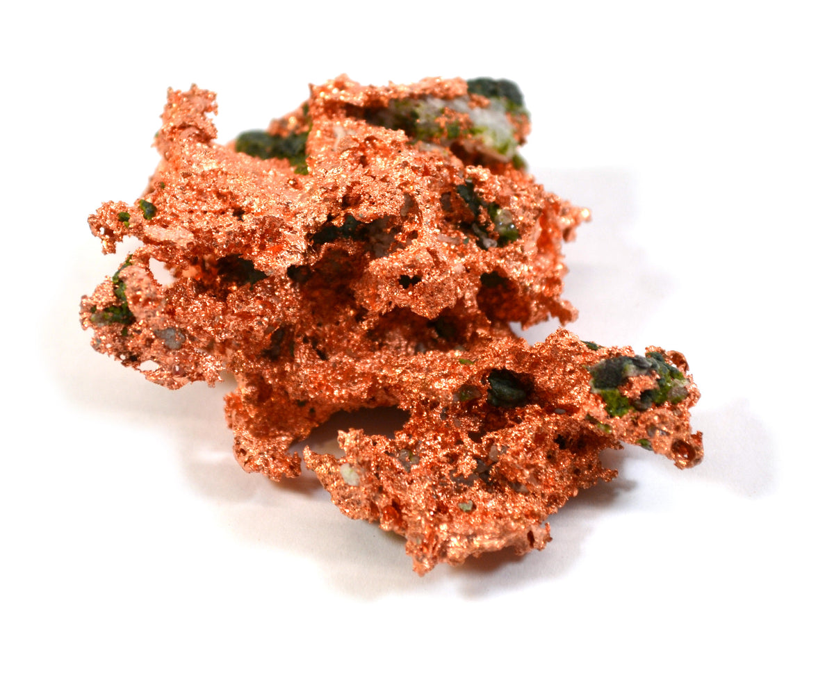 Native Copper Sample, Approximately 3" Length, Single Piece — hBARSCI