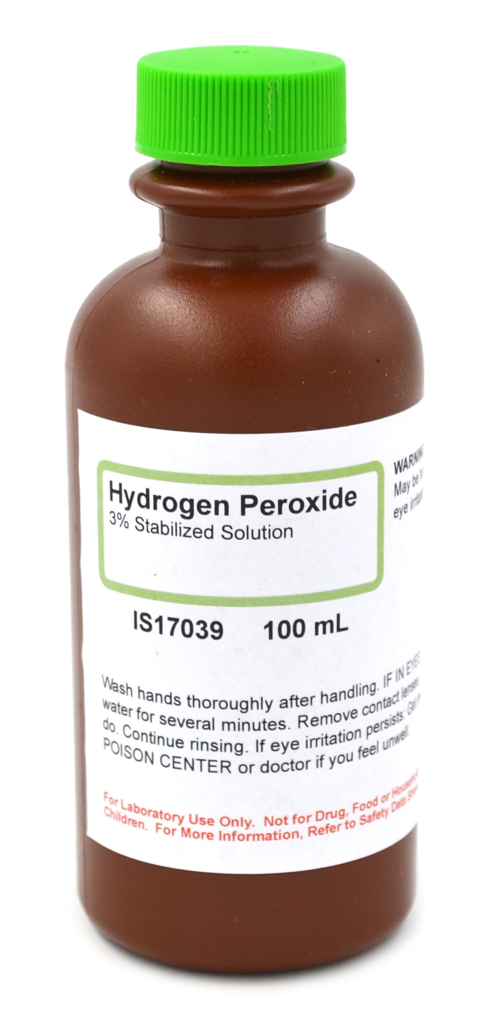 3% Hydrogen Peroxide, 100mL - The Curated Chemical Collection — hBARSCI