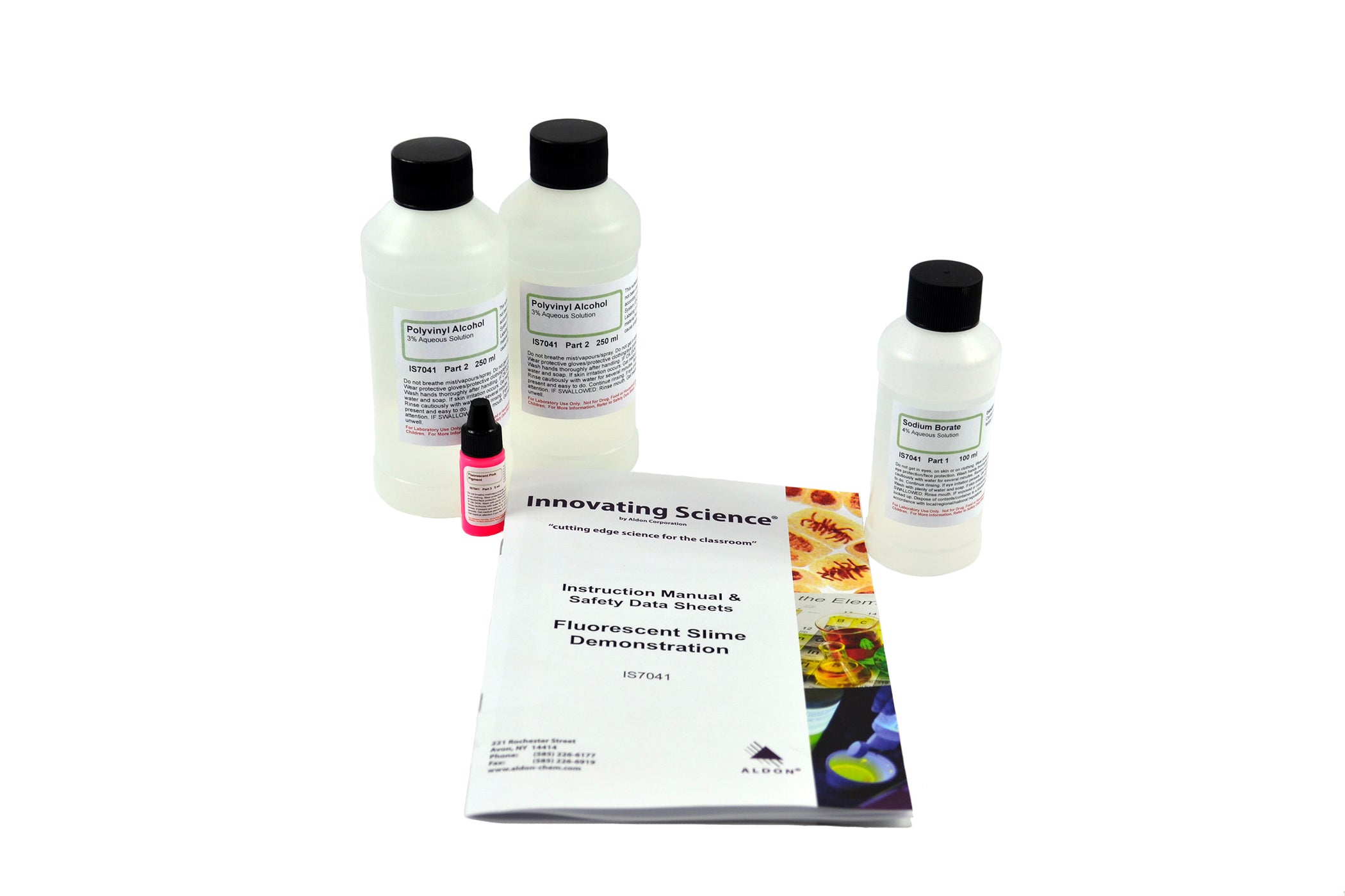 Innovating Science - Fluorescent Slime Using Polyvinyl Alcohol Chemist ...