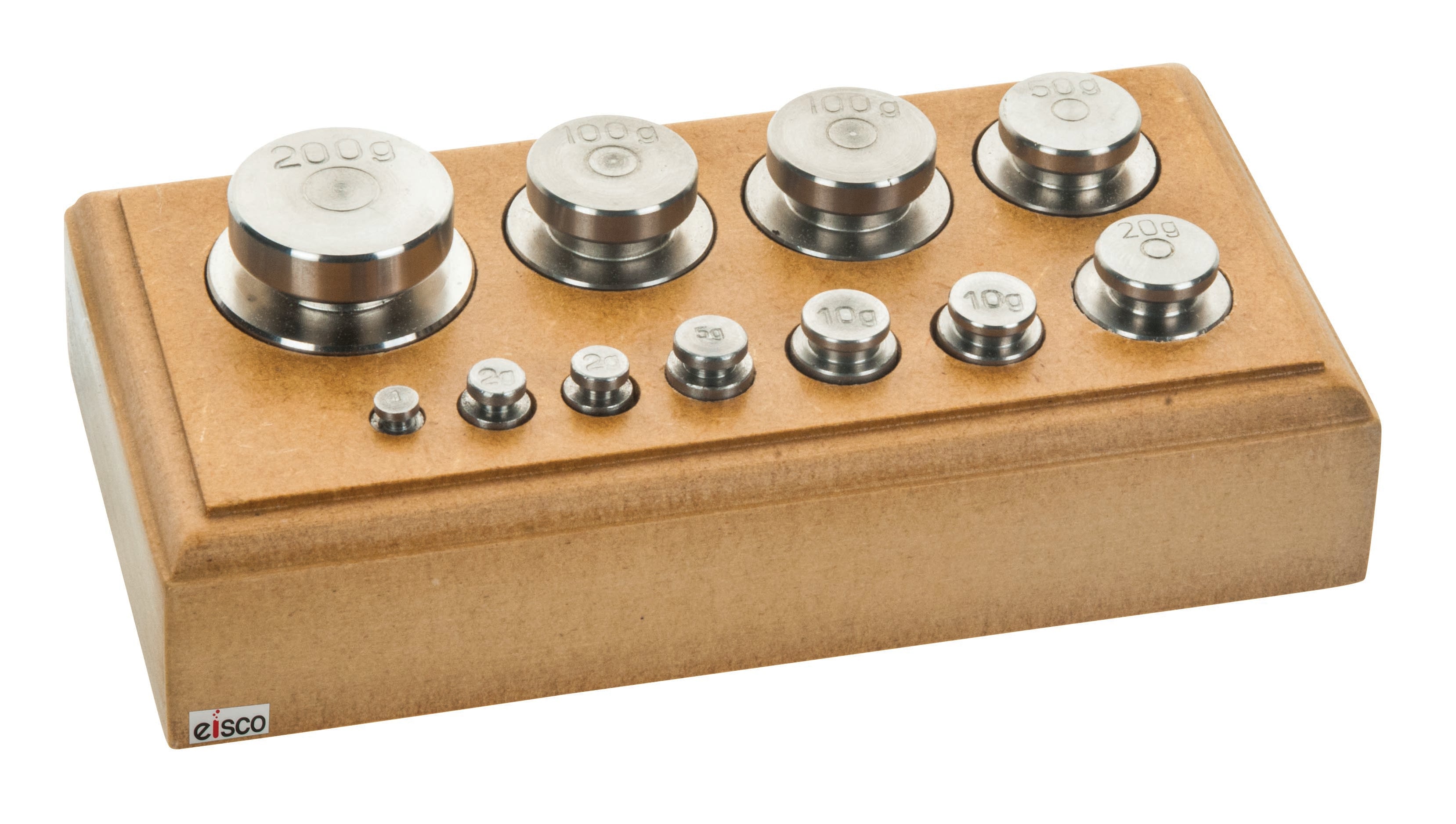 Eisco Labs Balance Weight Set - Stainless Steel, capacity 500gm — hBARSCI