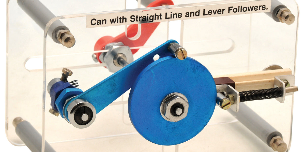 Mechanical Demo Set - Cam with Straight Line and lever followers — hBARSCI