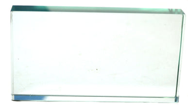 Eisco Labs Glass Rectangular Block; 125mm X 65mm X 18mm Size — hBARSCI