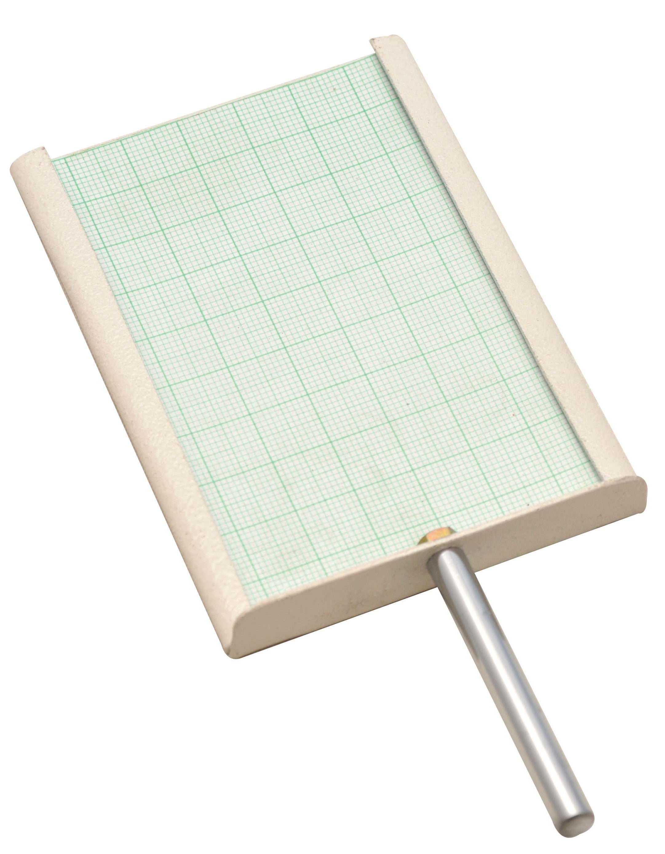 Receiving Screen for Optical Bench - 100x75mm w/ Graph Paper Screen ...