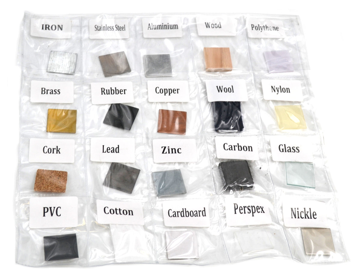 Materials Collection Set, Educational, Set of 20 Materials — hBARSCI