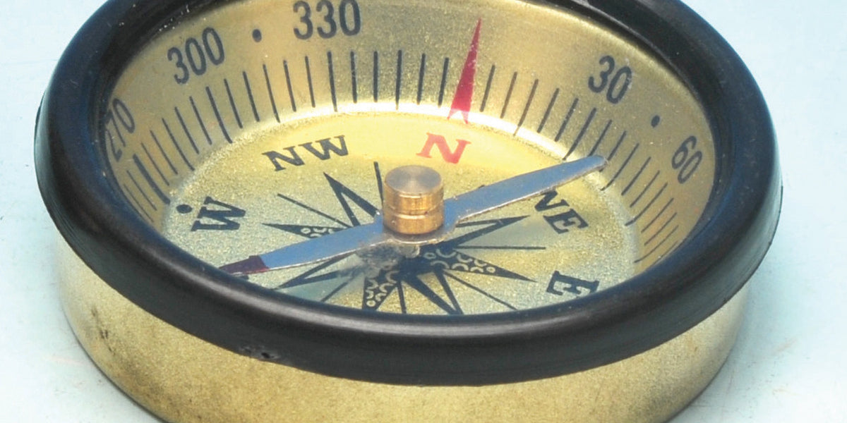 EISCO Small Pocket Compass - Brass - 45mm diameter - Model PH0823B ...