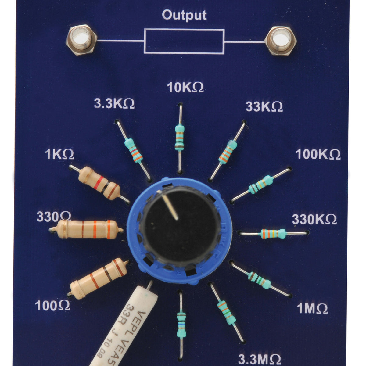 Resistance Substitution Board - 33 ohms - 10M ohms — hBARSCI