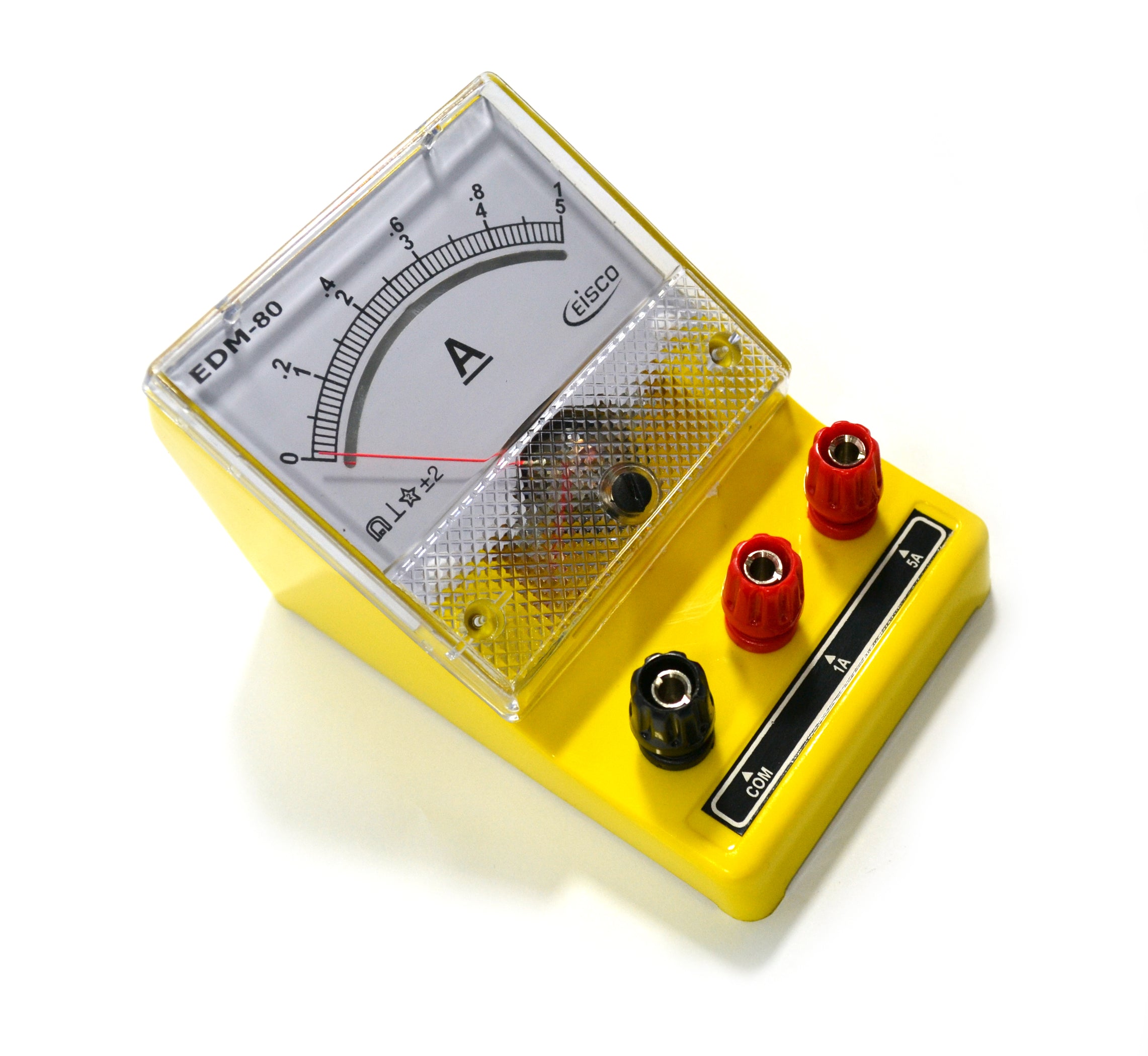 Eisco Labs DC Moving Coil Meter - Ammeter 0 - 1 A, 0 - 5A (Dual) — hBARSCI