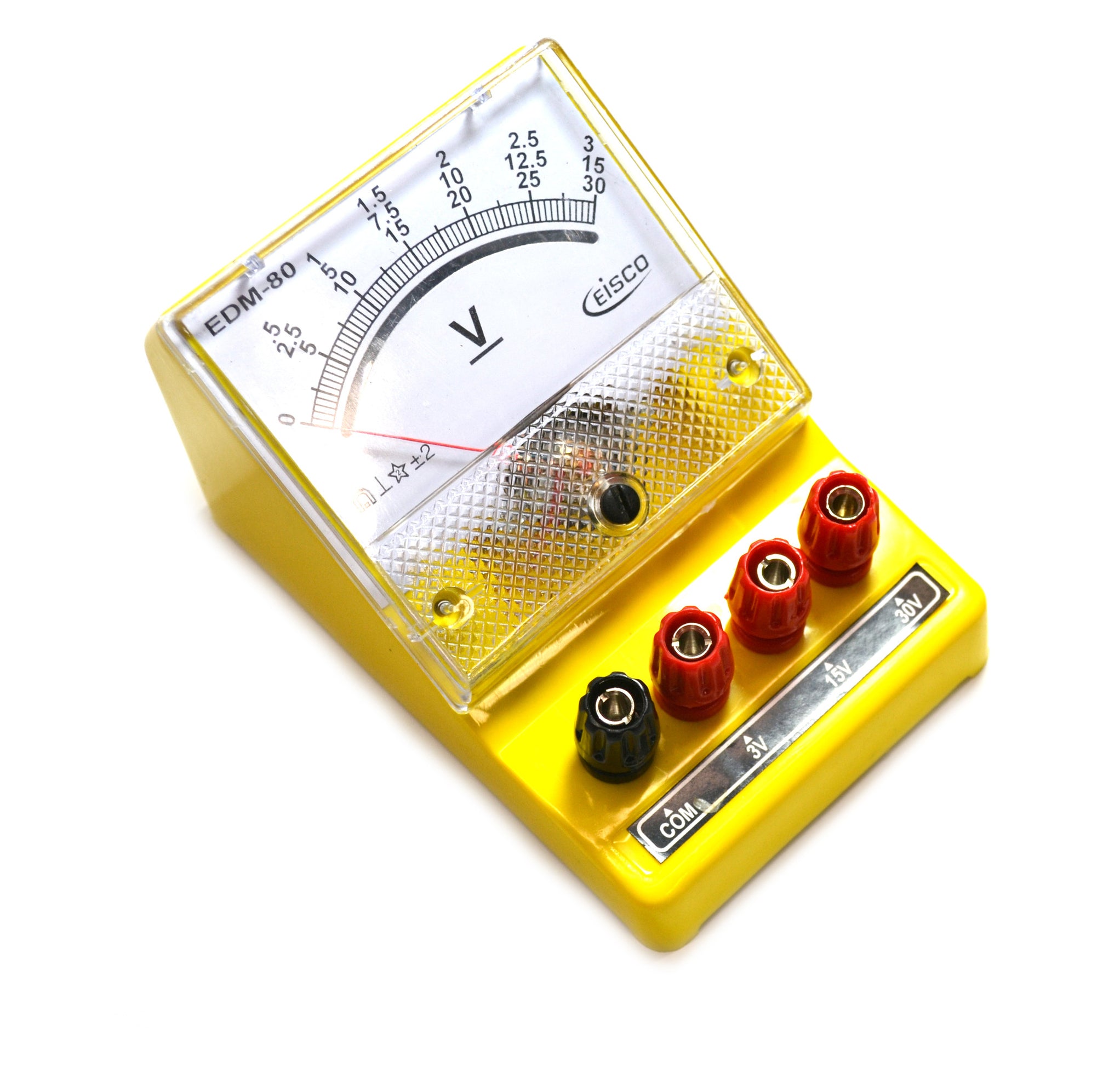 Eisco Labs Moving Coil Meters DC, Voltmeter 0 - 3 V, 0-15 V, 0-30 V ...