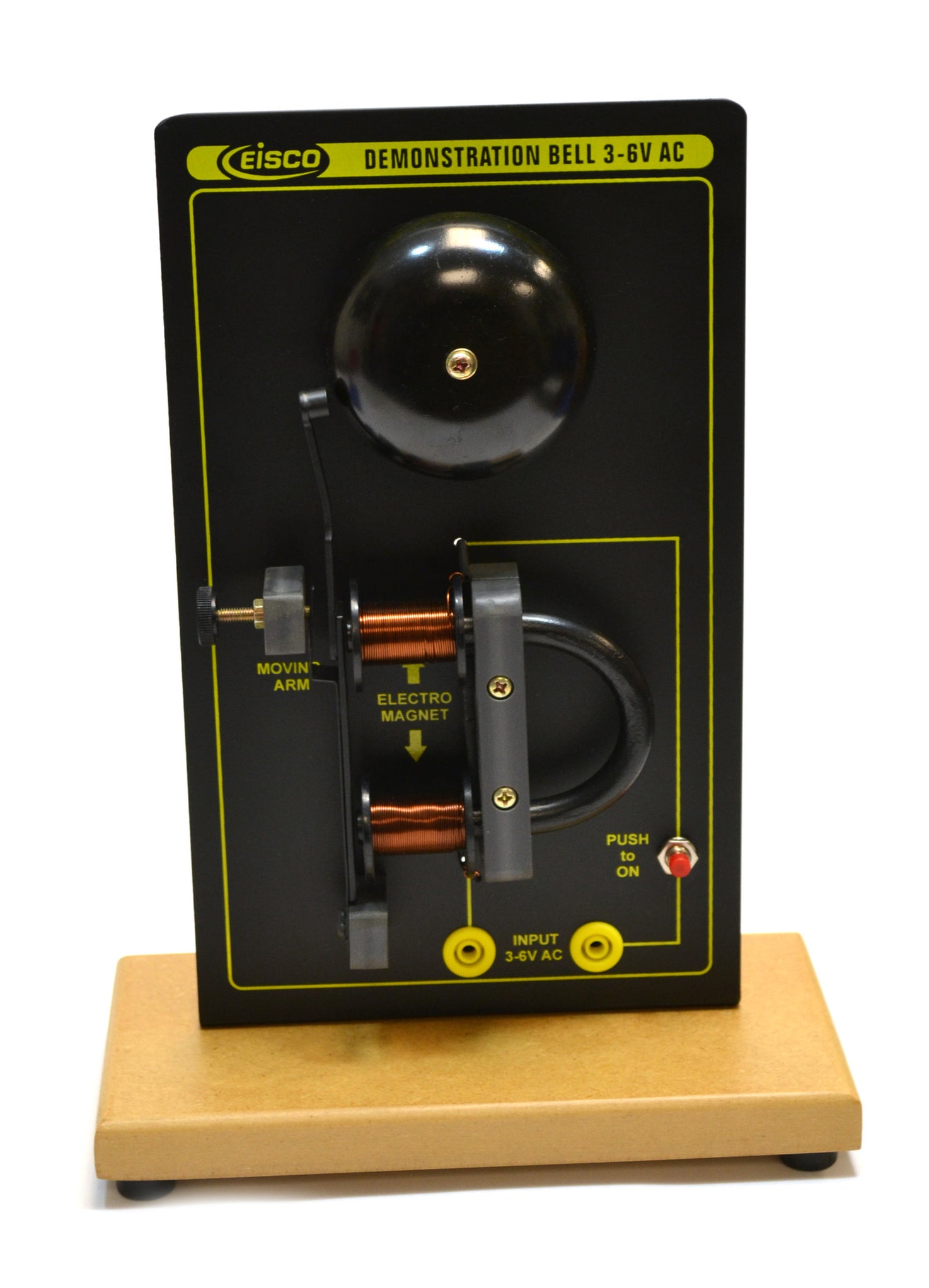 Eisco Labs Electromagnet Bell Demonstration 3-6V AC — hBARSCI