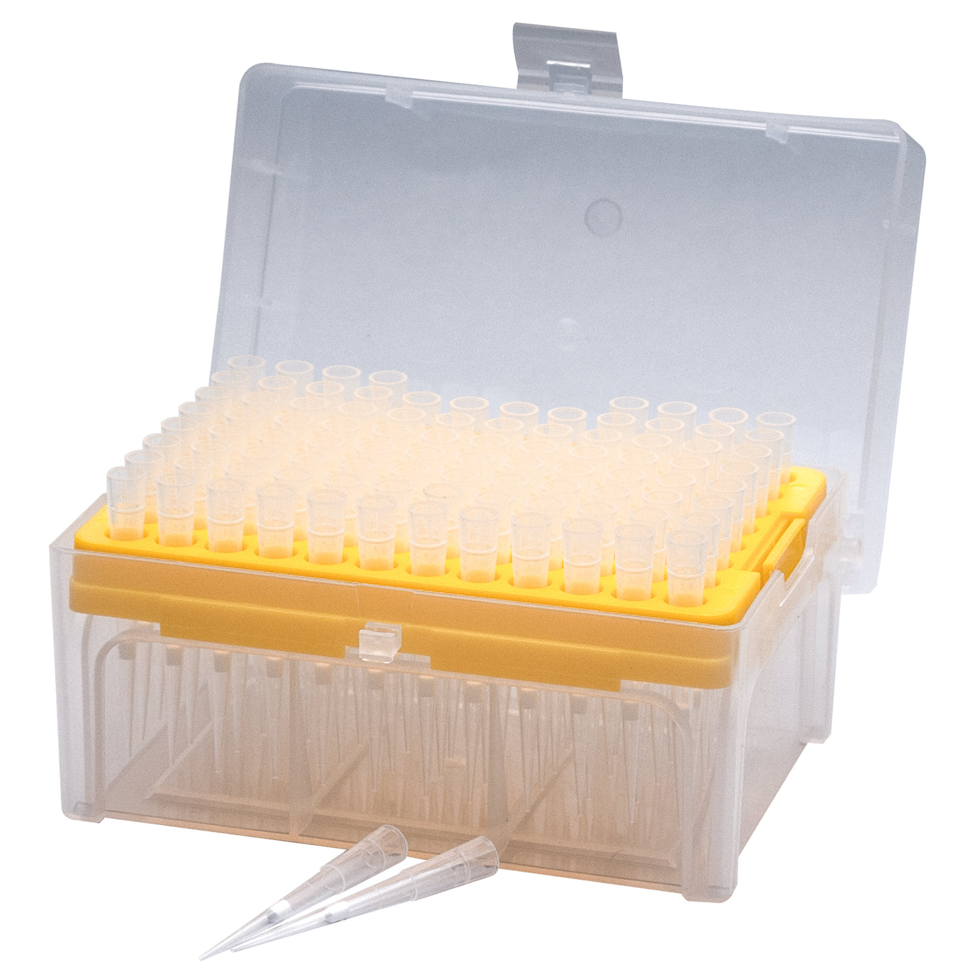 Racked Filter Tips, Graduated - Sterile - 200?l - Racked Pack of 96 ...