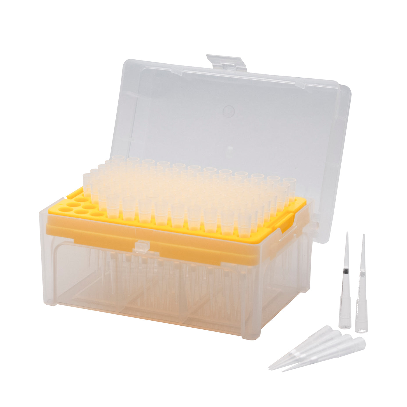 Racked Filter Tips, Graduated - Sterile - 300?l - Racked Pack of 96 ...