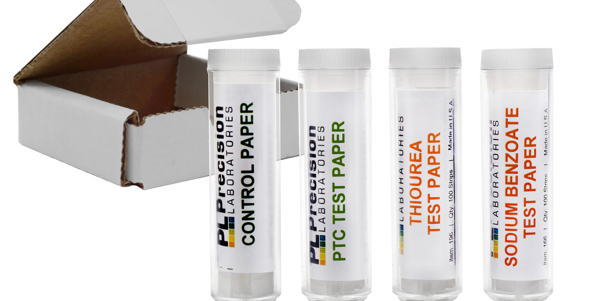 Supertaster Taste Test Kit: PTC, Sodium Benzoate, Thiourea Test Strips ...