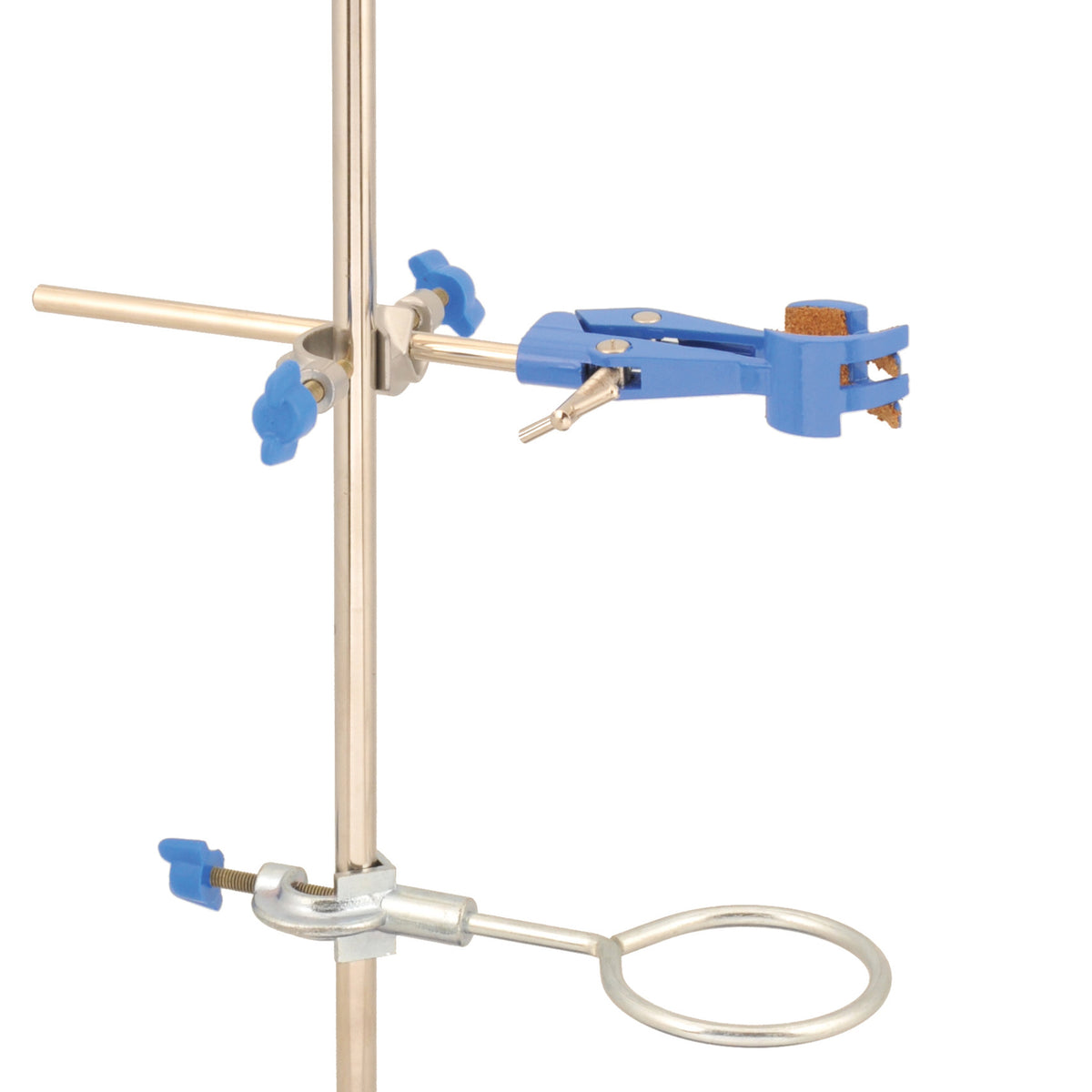 5PK Classroom Pack - 4 Piece Lab Sets - Rectangular Retort Stand, Rod ...