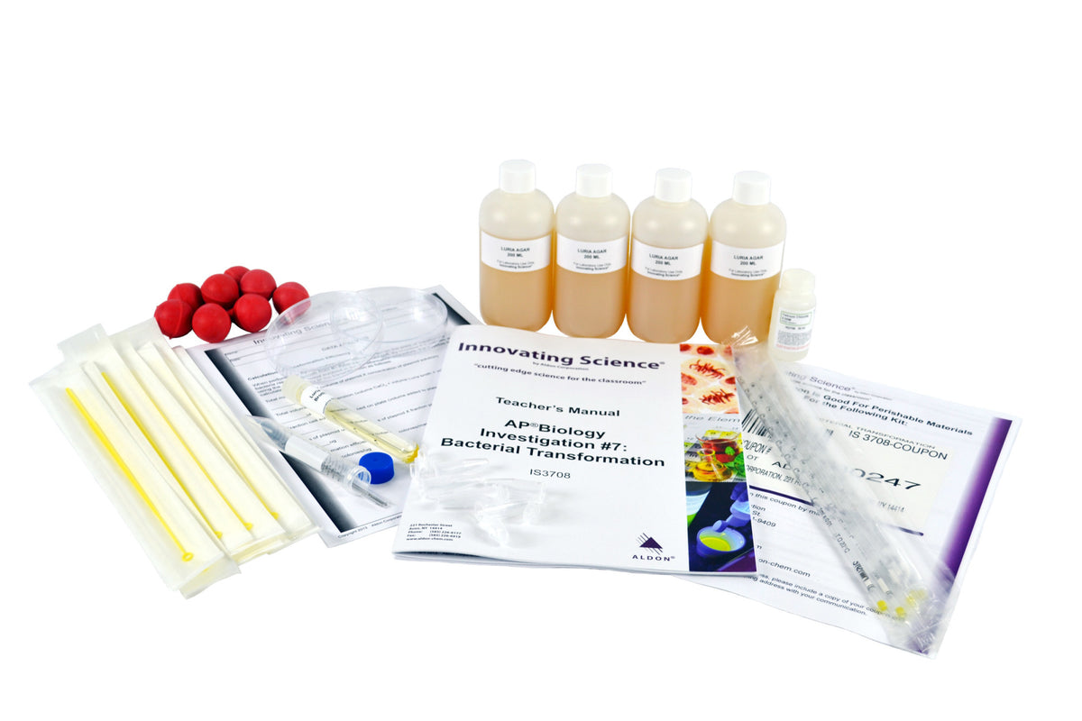 AP Biology Investigation #6 - Bacterial Transformation Kit — hBARSCI
